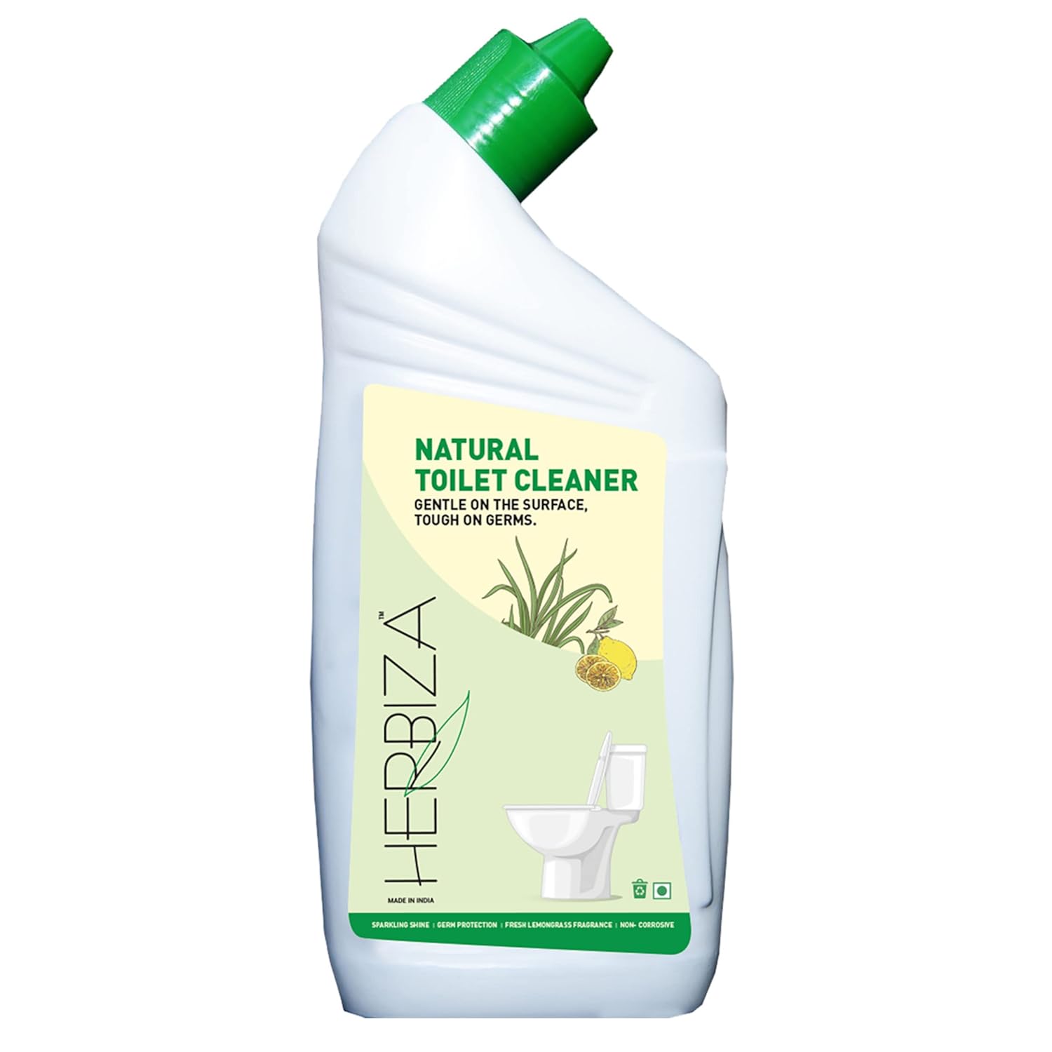 Herbiza Natural Toilet Cleaner with Lemon Grass- 450 ml | Natural Plant ...