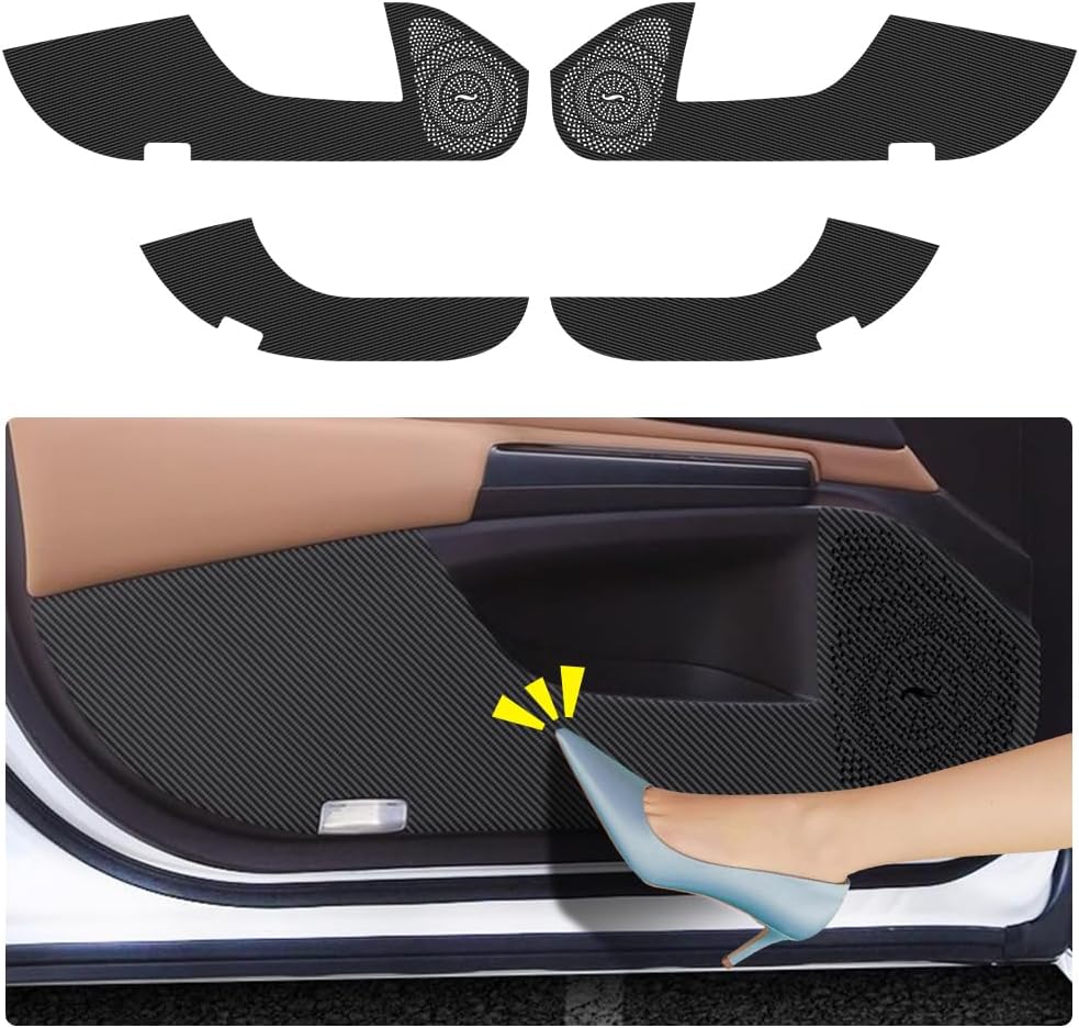 Amazon.com: LUNQIN Car Door Anti Kick Pad for Lexus ES 2019 2020 2021 ...