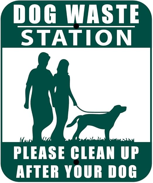Amazon.com : NBPWP Sign PET Waste Station - Green : Patio, Lawn & Garden