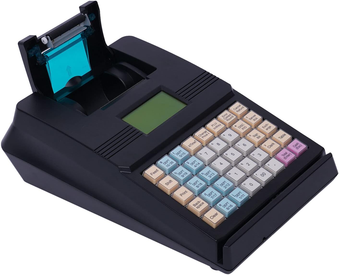 Amazon.com : Electronic Cash Register LCD Display, Retail POS System, 8 ...