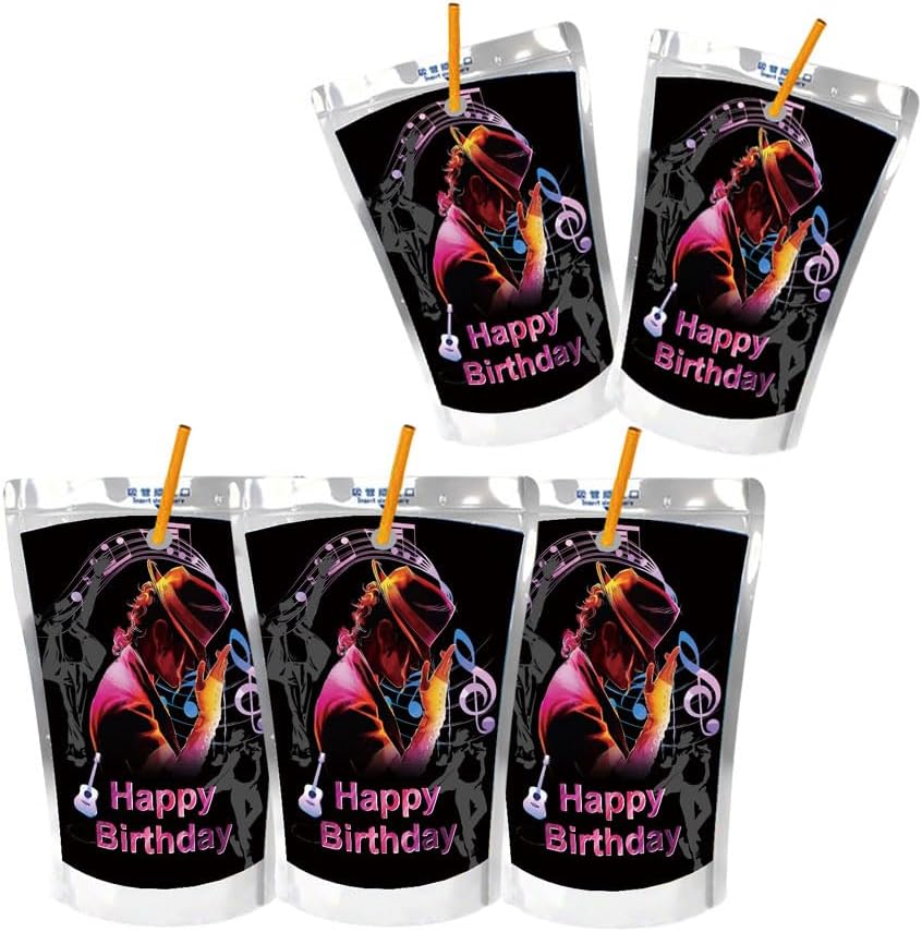 Amazon.com: Curious Monkey Birthday Party Supplies,24pcs George Juice ...