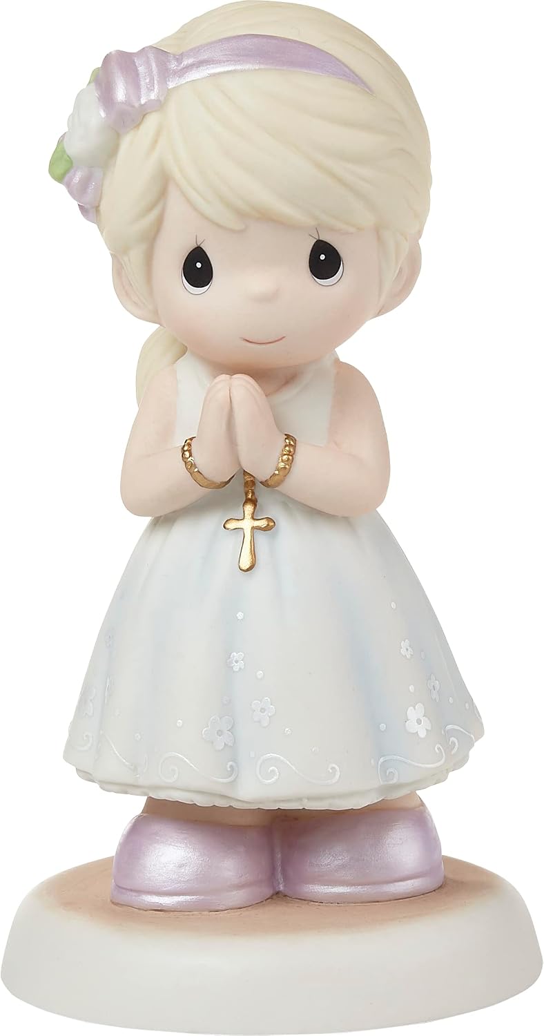 Amazon.com: Precious Moments Blessings On Your First Communion Blonde ...
