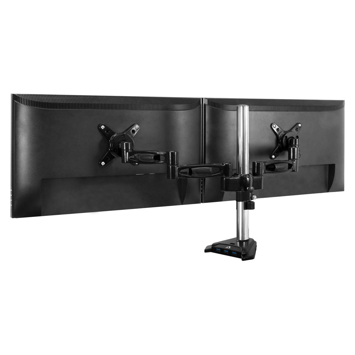 Arctic Z2-3D Gen 3 Desk Mount Dual Monitor Arm Black at Kimberly Marte blog