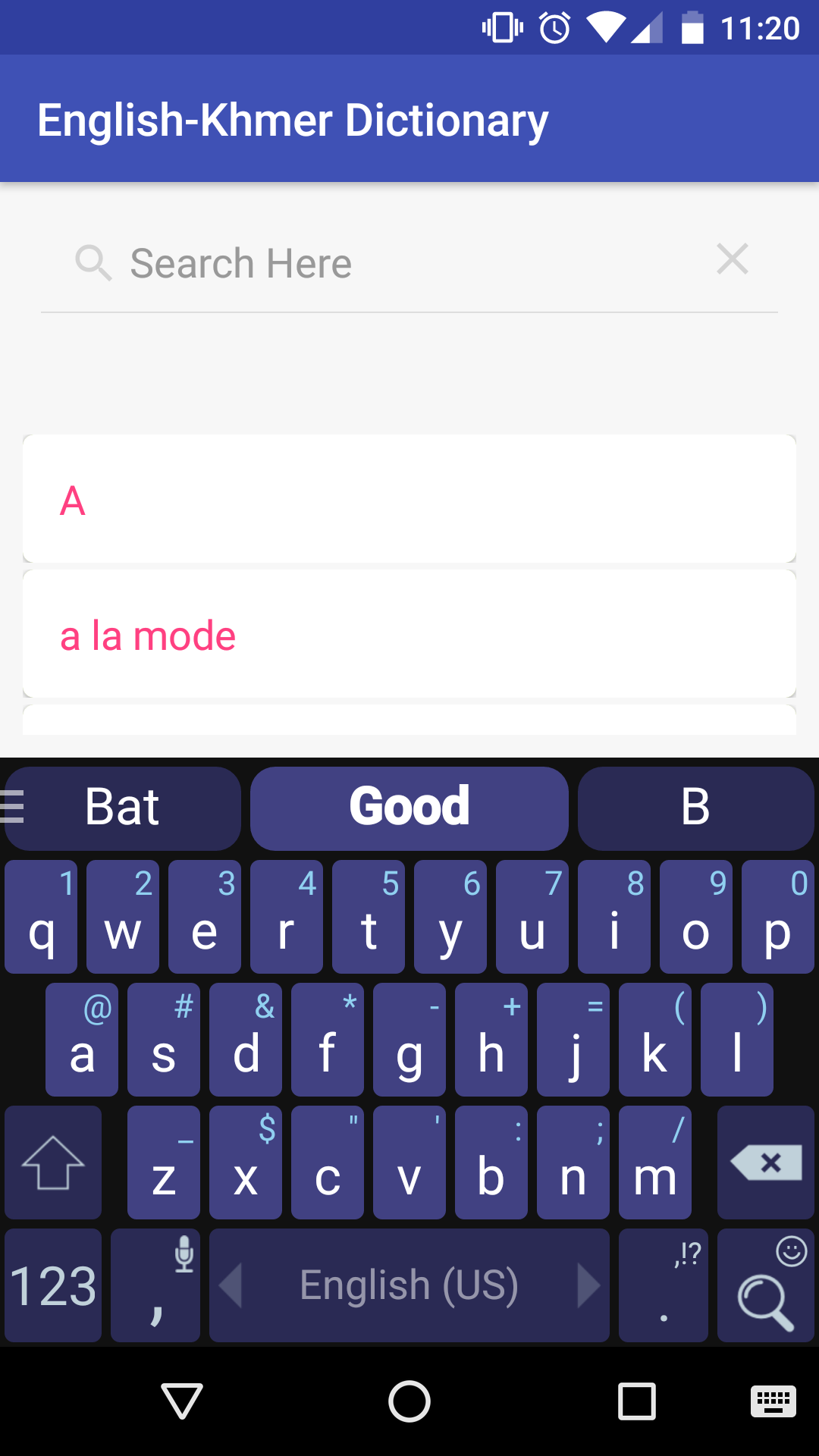English Khmer New Dictionary - App on Amazon Appstore
