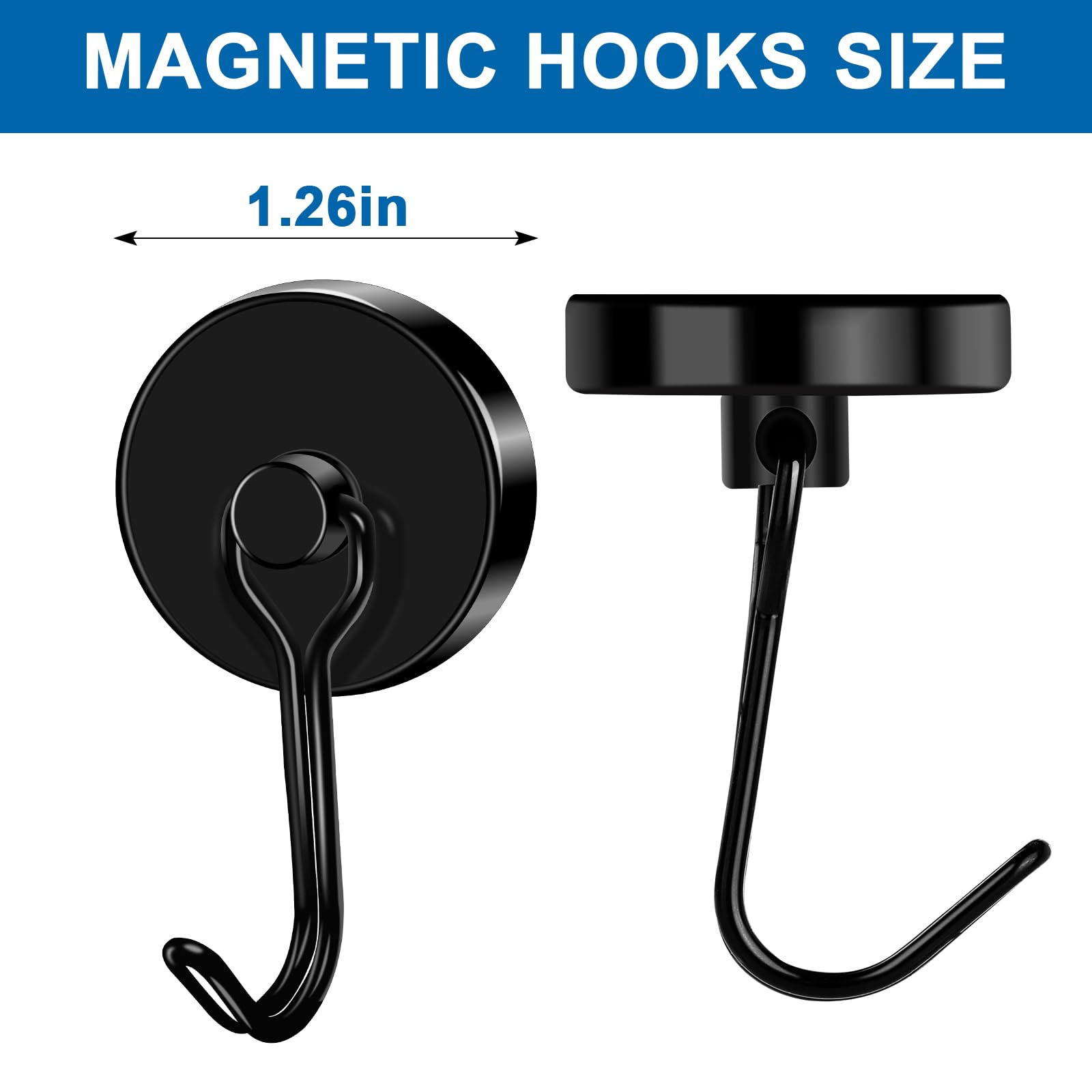 Snapklik.com : LOVIMAG Hooks, 110lbs+ Magnetic Magnet Hook 2025 Cruise ...