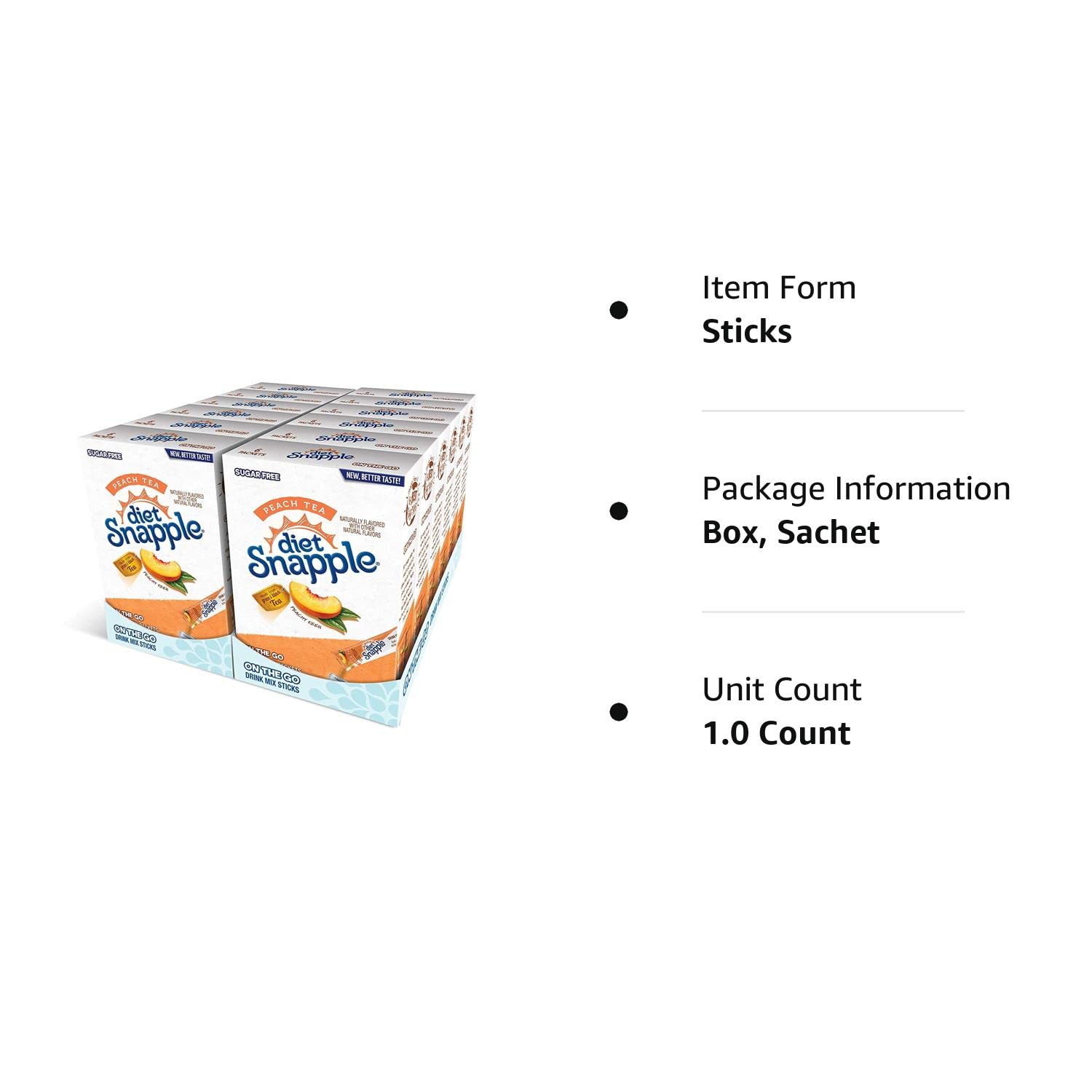 Snapklik.com : Snapple Tea Sugar Free & Delicious, Made