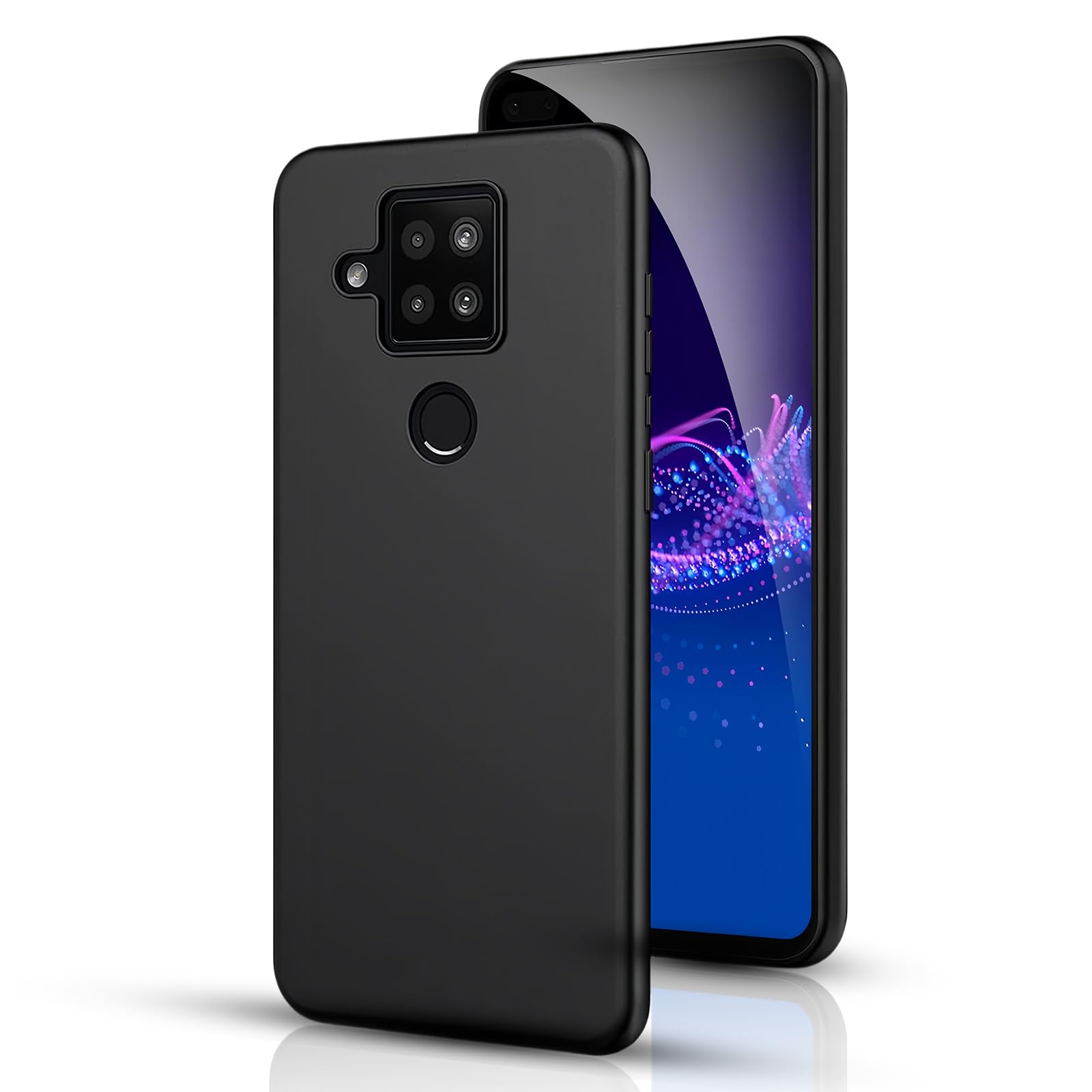 Amazon.co.jp: AQUOS sense4 plus SH-M16 SH-RM16 ケース ブラック 耐衝撃 落下防止 SH-M16 ...