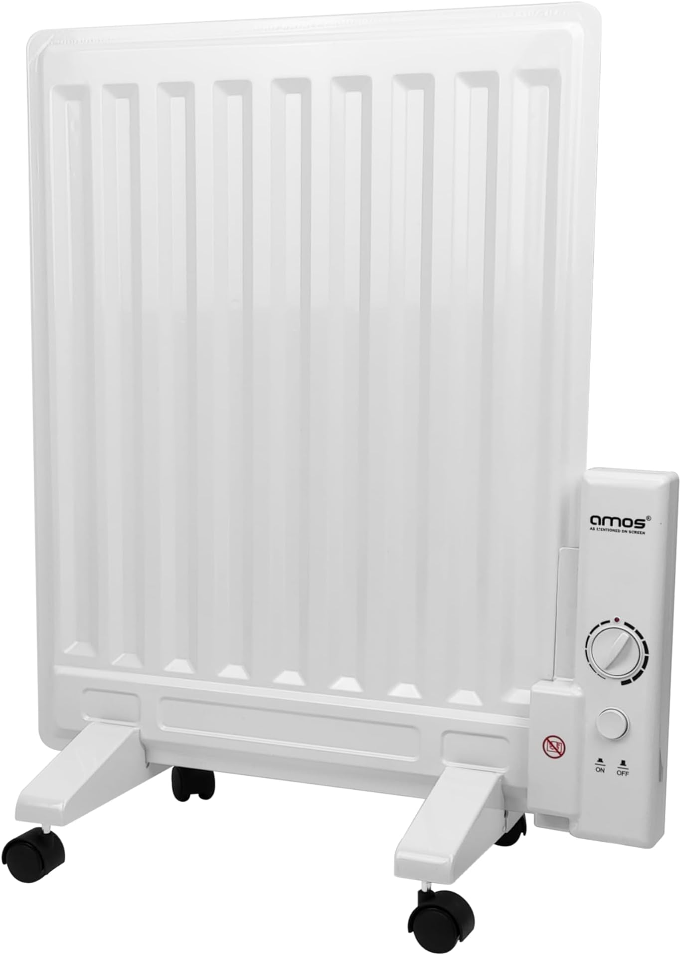 Kingavon BB-OR103 5-Fin 500W Mini Oil Filled Radiator : Amazon.co.uk ...