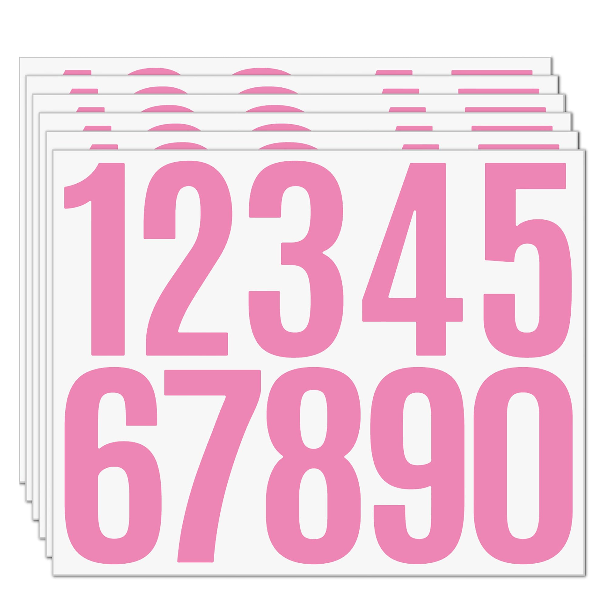 Amazon.com: 3 inch Self Adhesive Vinyl Waterproof Mailbox Numbers ...