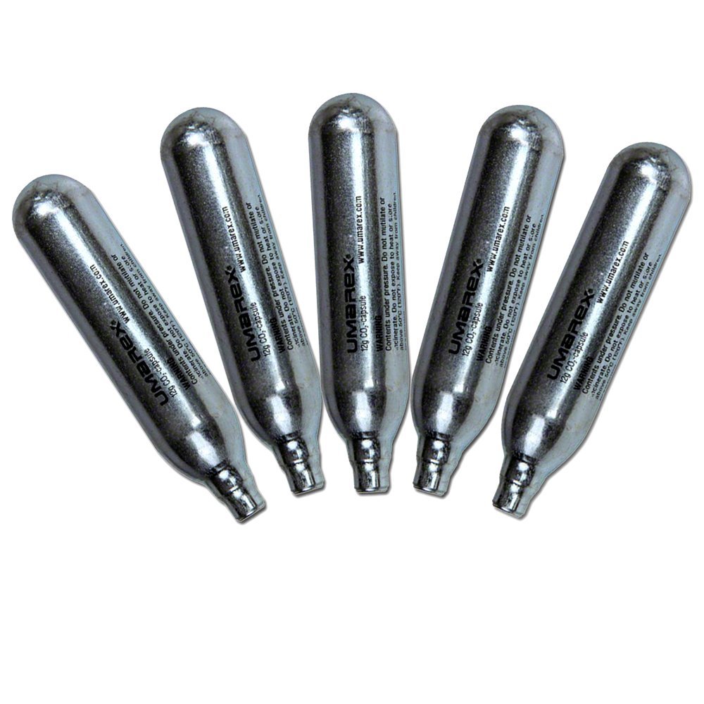 Umarex Unisex's C1250 12gram Airgun Cartridge 50 Pack-12 Gram Powerlets ...