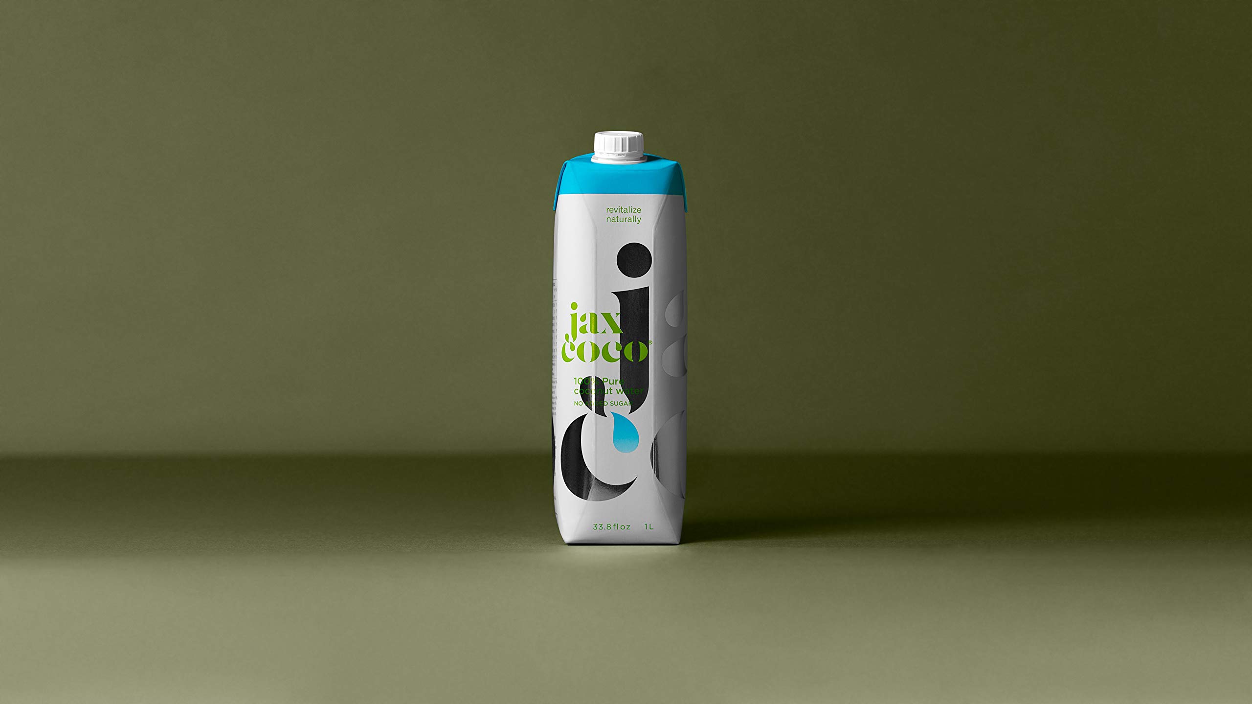 Buy Jax Coco - 100% Pure Coconut Water | 12 x 1L | Coconut Water ...