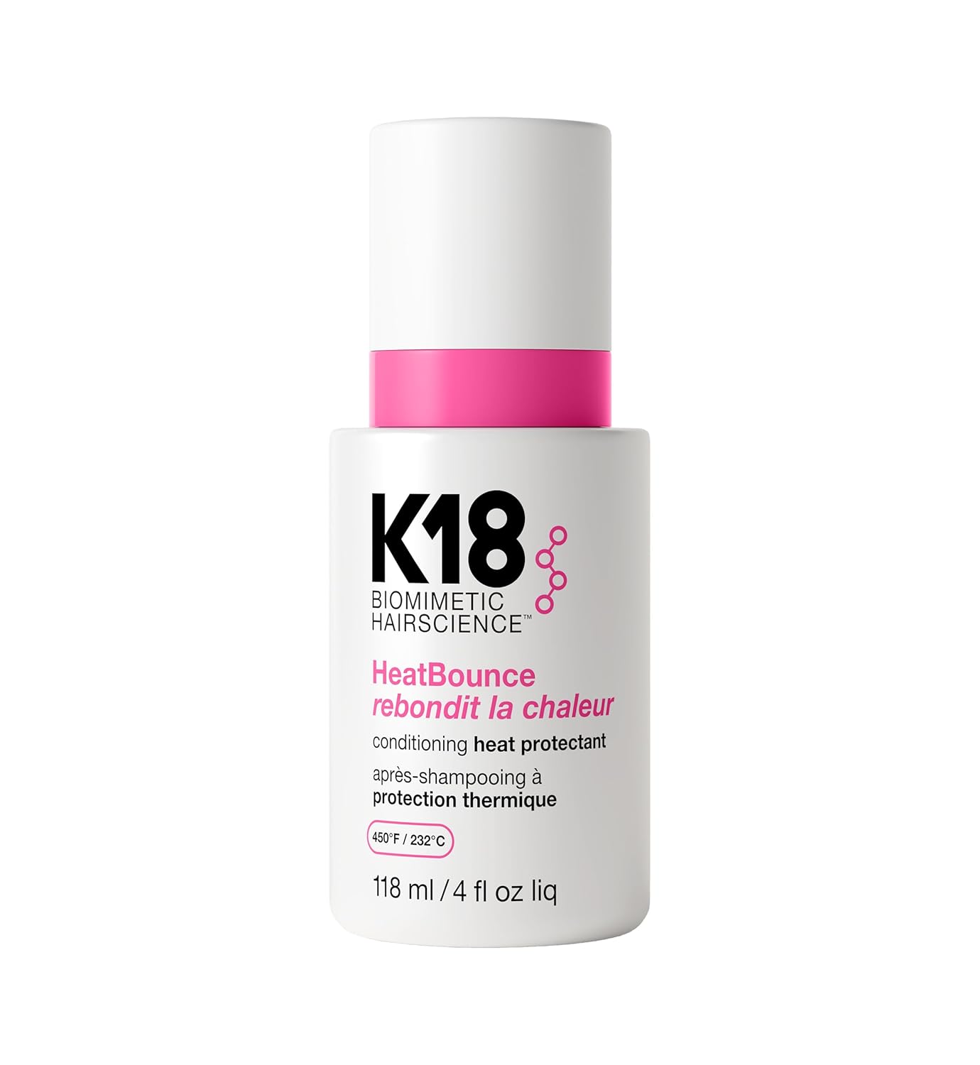 Amazon.com: K18 HeatBounce Conditioning Heat Protectant Spray, Lightweight Leave-In Conditioner ...