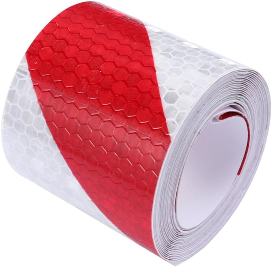 Operitacx 2rollos Cinta Reflectante Rolls Alta Reflectividad Adhesivo ...