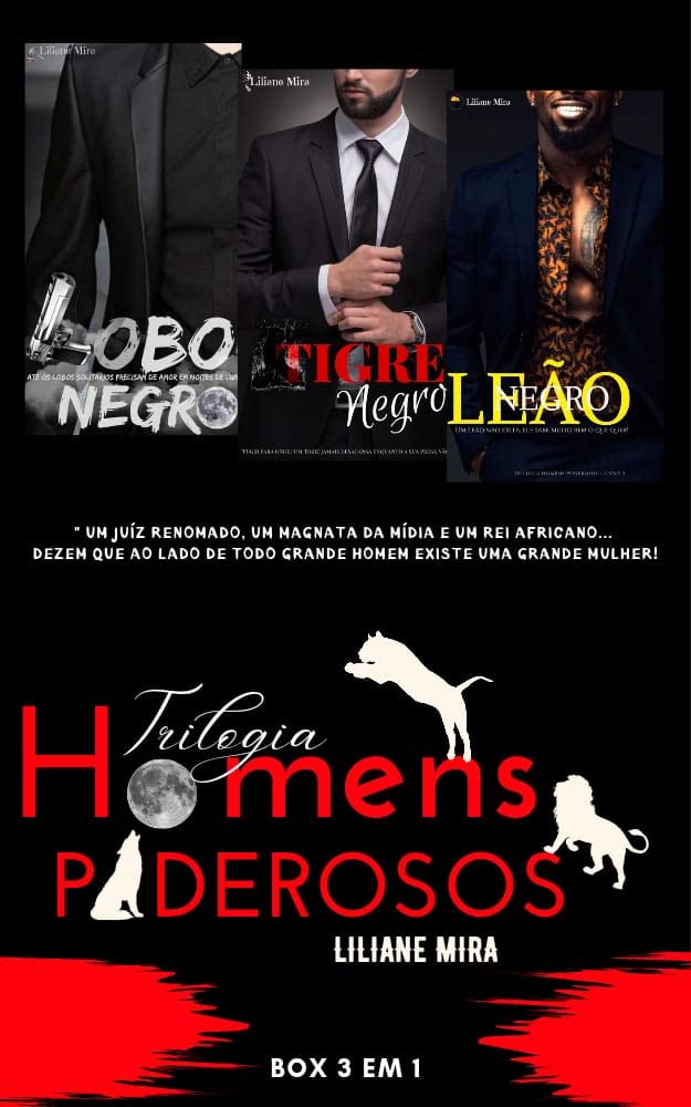 Box- Trilogia Homens Poderosos: Lobo Negro, Tigre Negro e Leão Negro - eBooks na Amazon.com.br