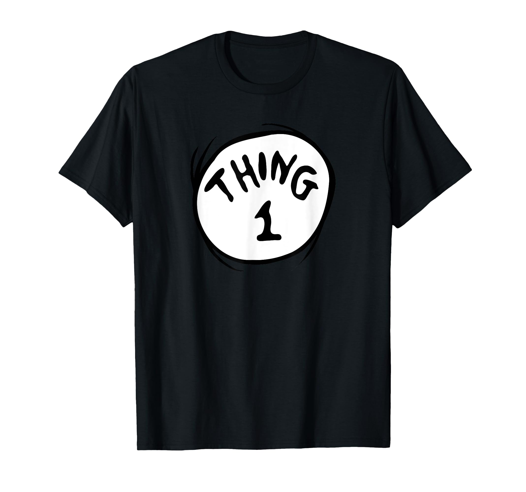 Amazon.com: Dr. Seuss Thing 1 Emblem T-Shirt : Clothing, Shoes & Jewelry