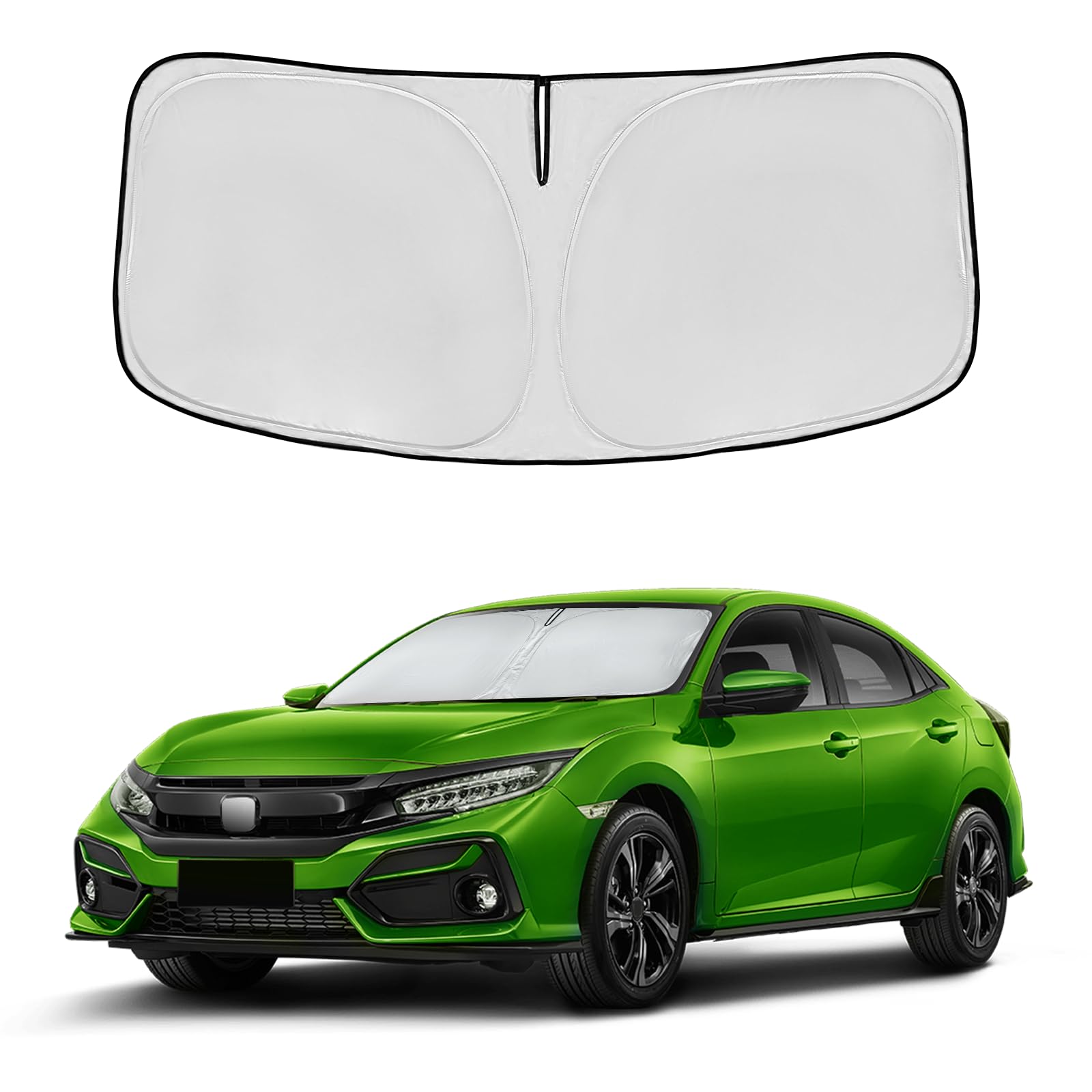 Amazon.com: Windshield Sun Shade for Honda Civic 2016-2021 Accessories ...