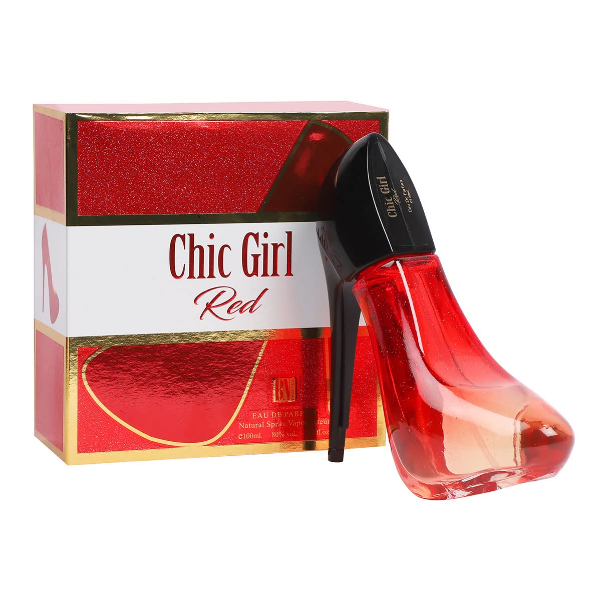Buy BN Parfums Chic Girl Red Premium Scent, Fruity, Woody & Floral ...