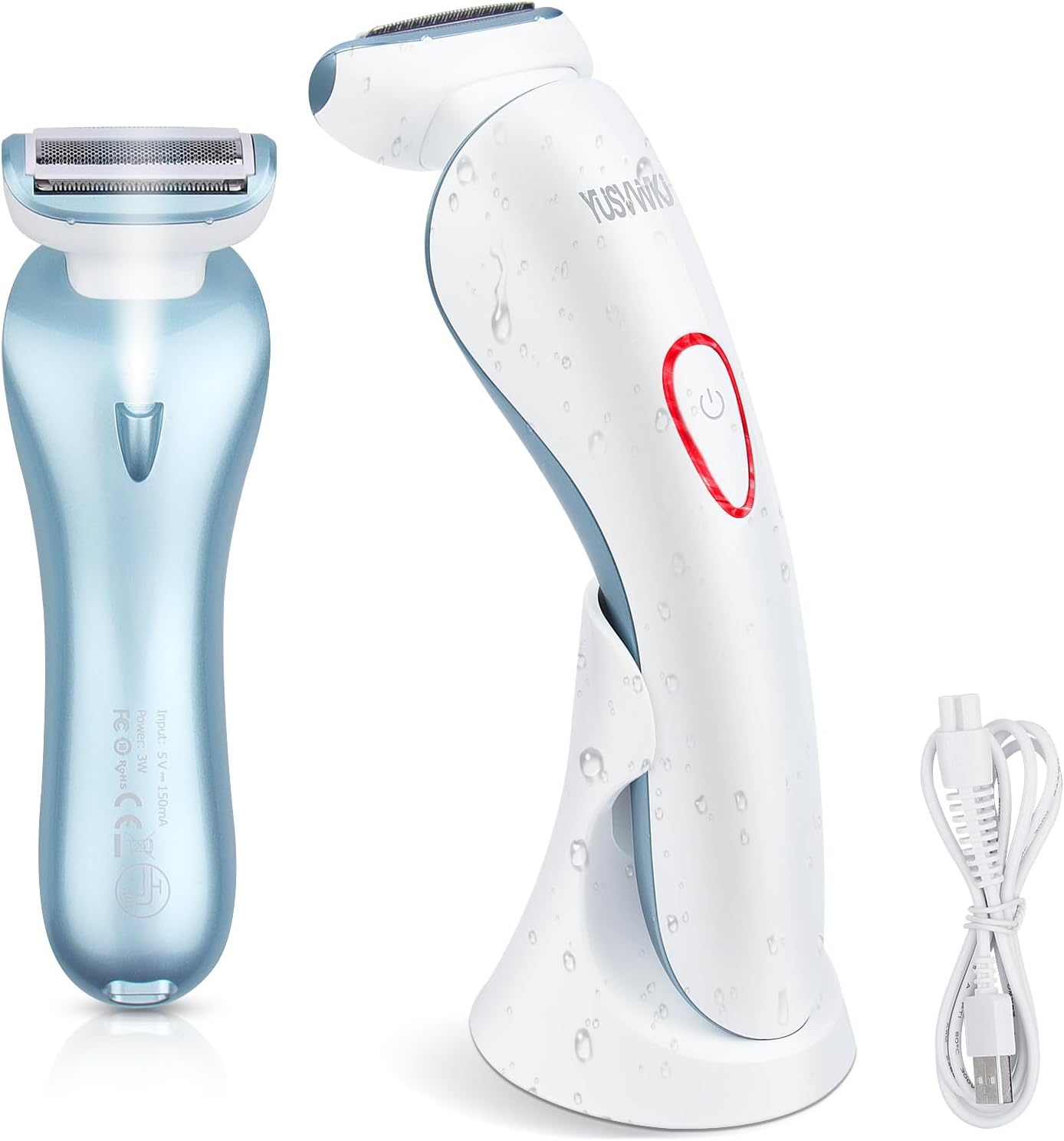 Amazon.com: Akunbem Electric Razors for Women for Legs Bikini Trimmer ...