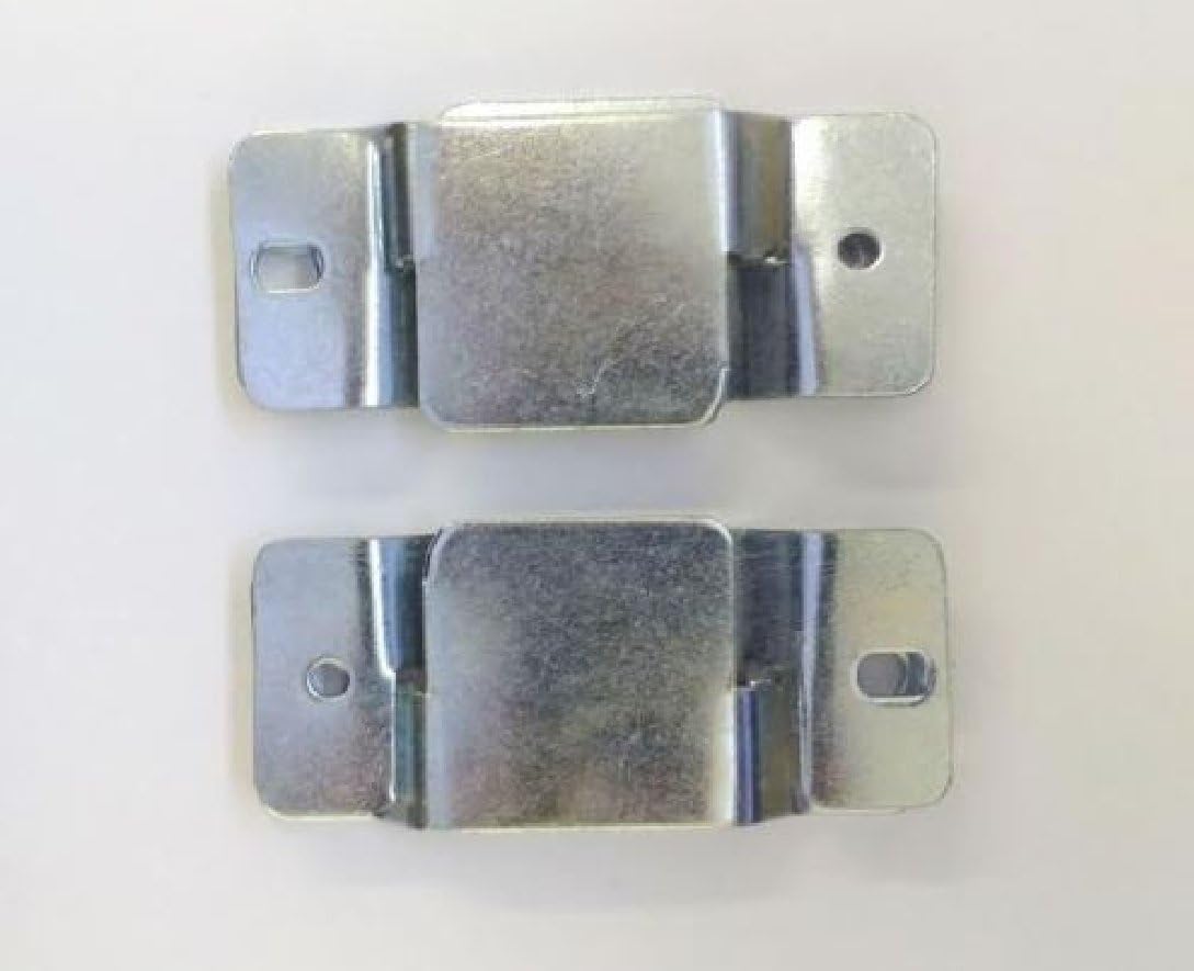 2 x Metal Corner Furniture Sofa Beds Interlocking Connecting Clips ...