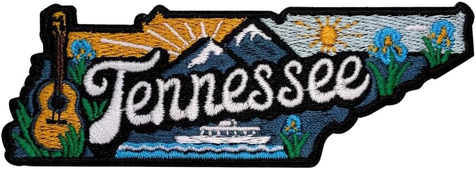 Amazon.com: EMBROBOF Proud Tennessee Patch – 1.35 inches, Cool ...