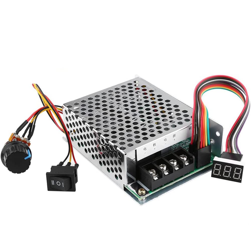 PWM DC Motor Speed Controller, 10~55V DC Motor Speed Controller 60A 12V ...