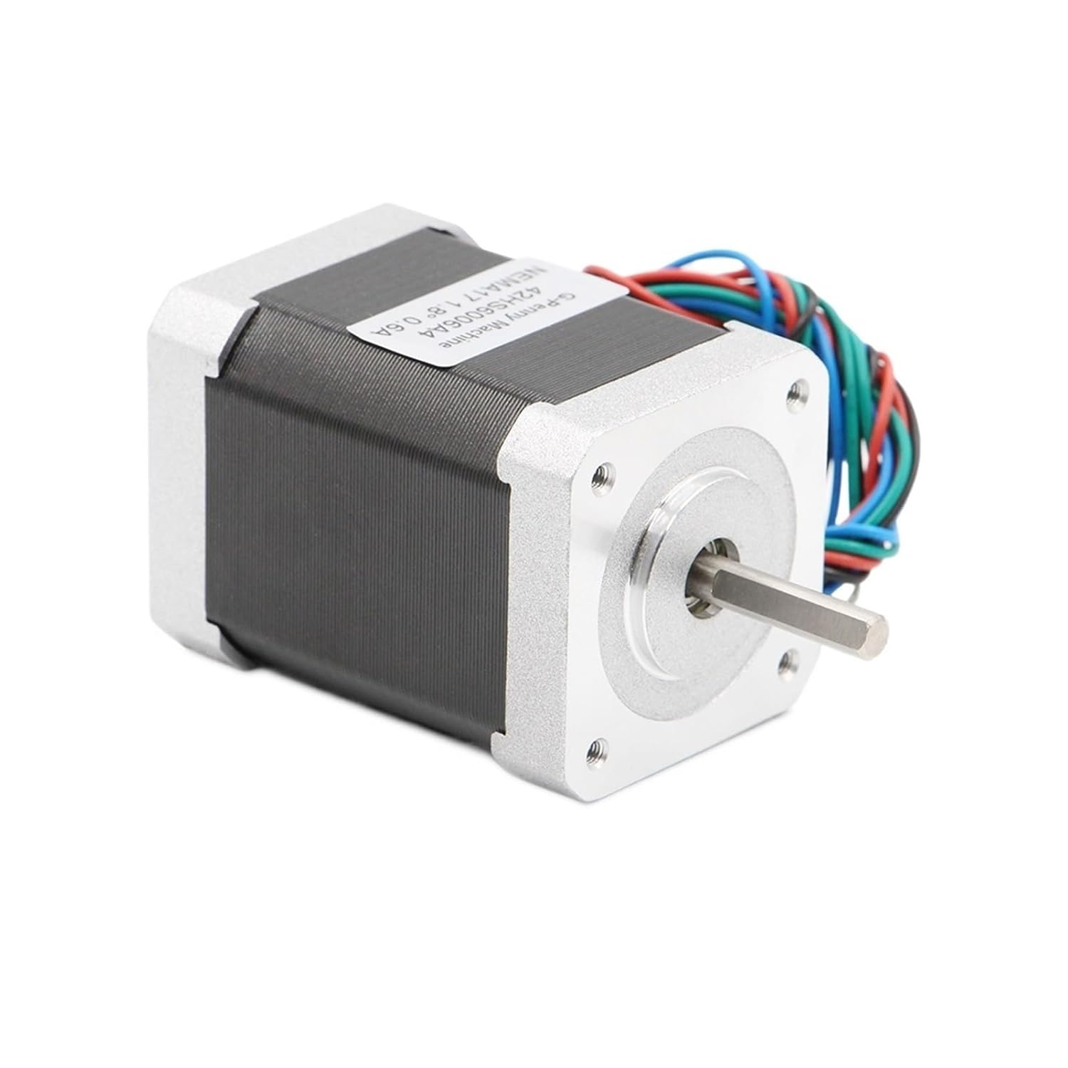 Nema17 Stepper Motor 0.6A 0.75Nm Motor 60mm Length 107Oz-in High Torque ...