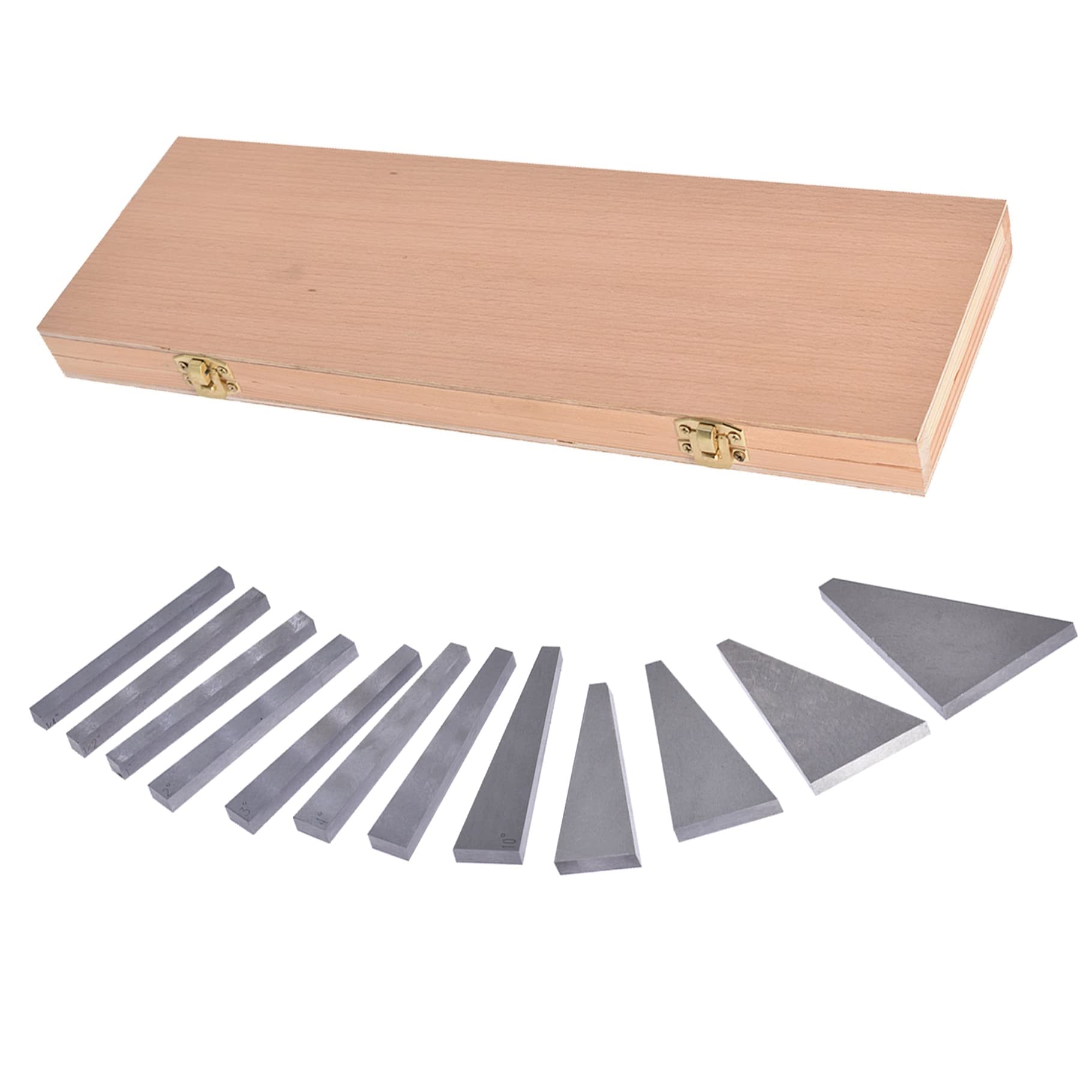 Snapklik.com : Timunr 12Pcs 1/4 To 30 Precision Ground Angle Block Set ...