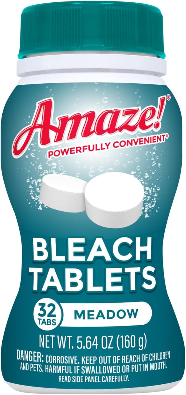 Amazon.com: Temis Ultra Concentrated Bleach Tablets - Original Scent ...