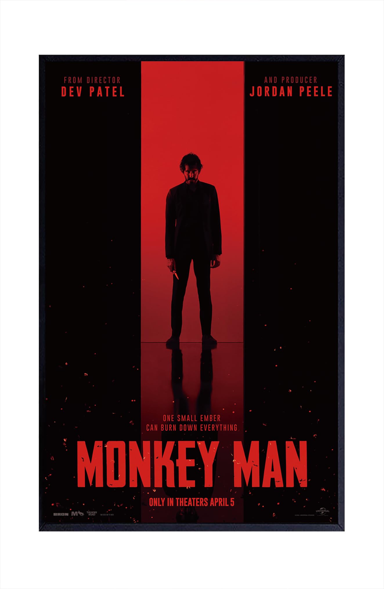 Amazon.com: Kerry dober Monkey Man Movie Poster Cool Wall Decor Art ...