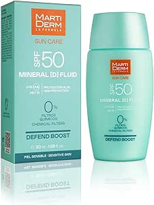 MartiDerm Protector Solar Facial, SPF 50, Fotoprotector para piel ...