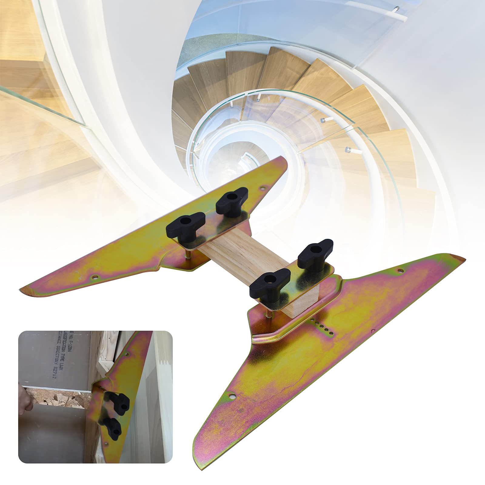 Eunewr Professional Stair Tread Template Tool Stair Tread Jig Tool ...