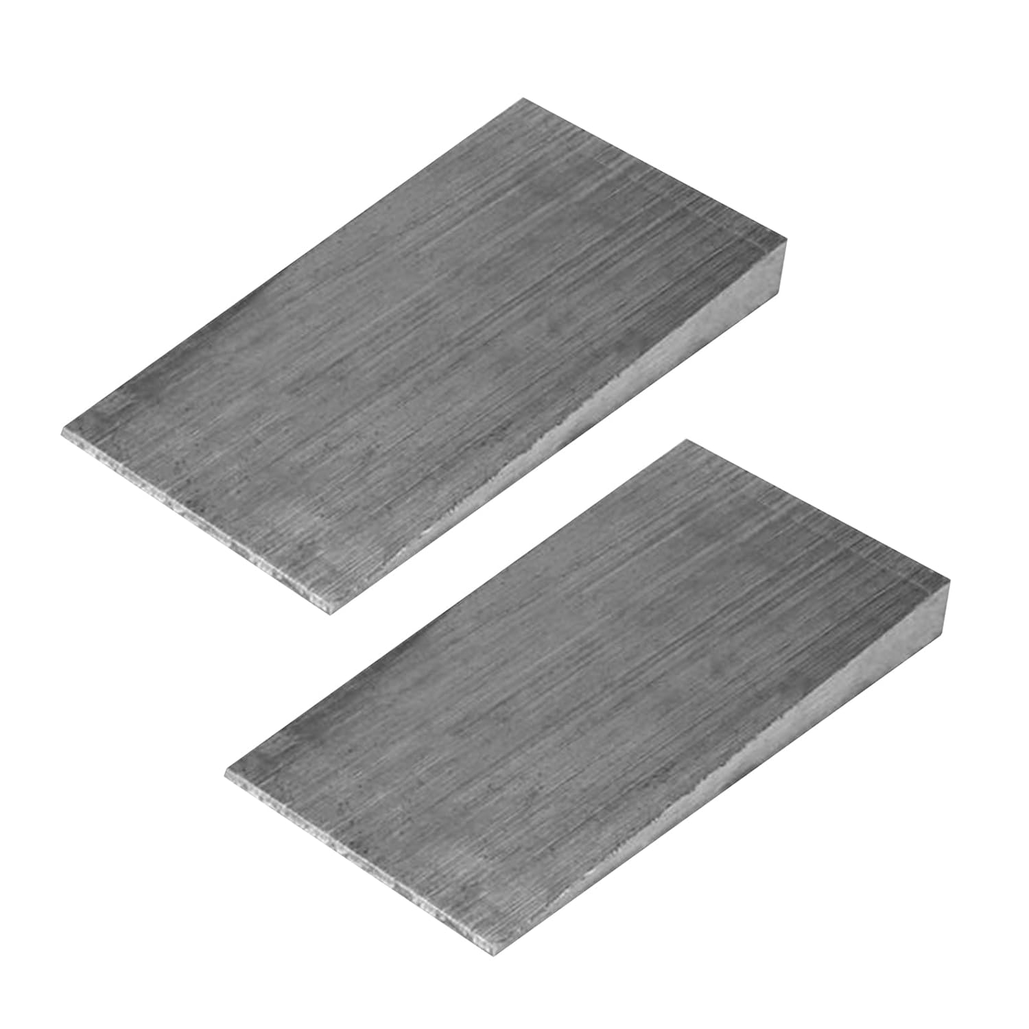 2 Pack Flange Wedge Steel Silvery Spreading Triangle Wedges Metal Shims ...