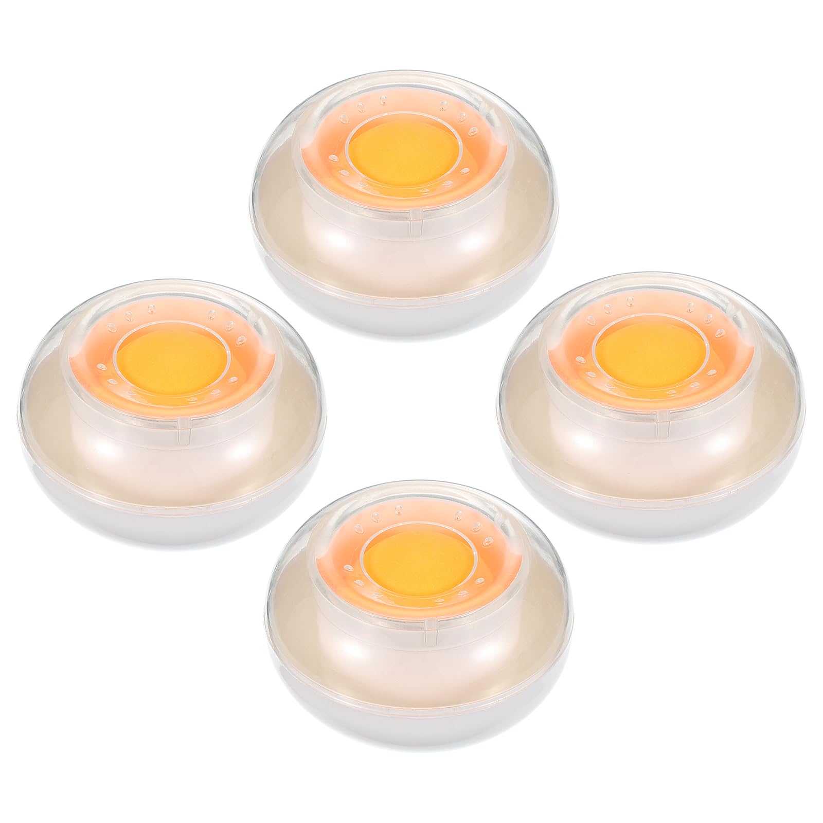 PATIKIL 3 Inch Dia Finger Wet Sponge, 4 Piece Finger Damper for Bank ...