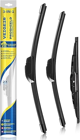 Amazon.com: 3 Pack Windshield Wiper Blades Compatible with Chevrolet Chevy Equinox 2018 2019 ...