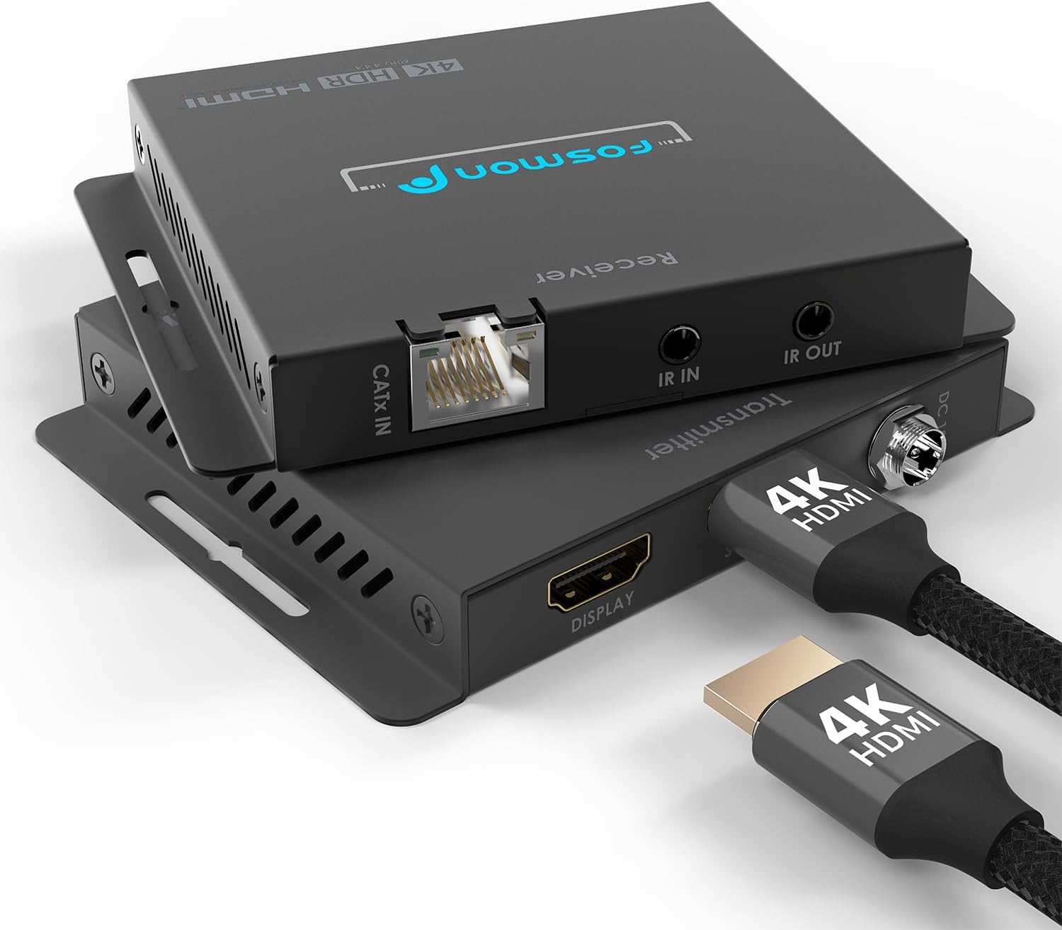 Amazon.com: HDMI Extender Splitter 1x4, 1080P@60Hz, Extending 165ft ...