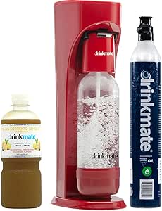 Amazon.com: Drinkmate Sparkle Up Bundle: Omnifizz Carbonated Beverage Maker & Flavor Syrup ...