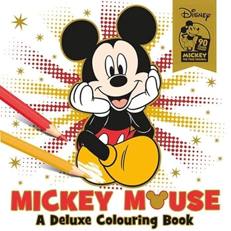 Disney Classics - Mickey Mouse: Deluxe Colouring (Colouring Deluxe ...