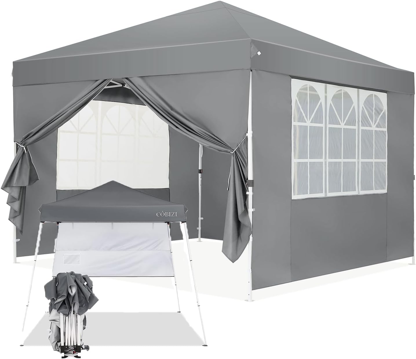 Amazon.de: COBIZI Pavillon Faltpavillon 2.2x2.2m Faltbar Strandzelt ...