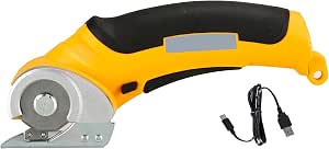 4.2V Cordless Electric Scissors, Mini Rotary Cutter with Safety Lock ...