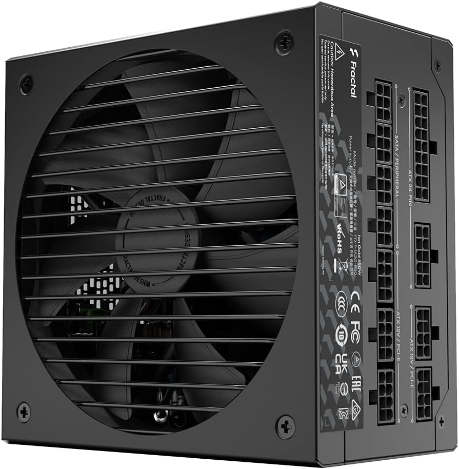 Amazon.co.jp: Fractal Design ION Gold 550W PC電源ユニット 80PLUS Gold FD-P ...