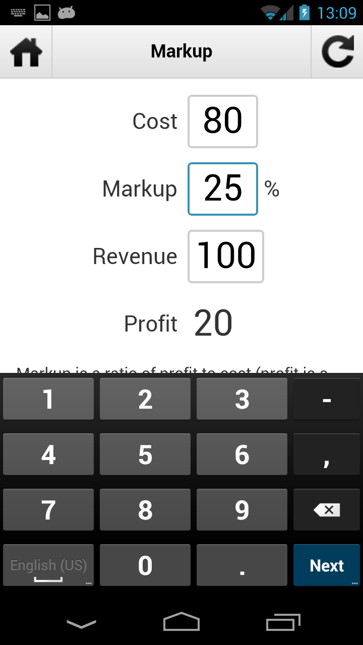 Percentage Calculator - App on Amazon Appstore