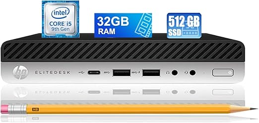 Amazon.com: HP EliteDesk 800 G5 Mini Desktop PC 9th, 800G5 Mini ...