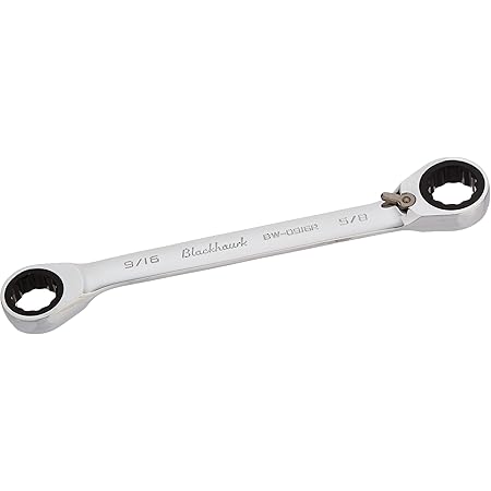 Blackhawk By Proto BW-0916R Double Box Reversible Ratcheting Wrench, 9/ ...