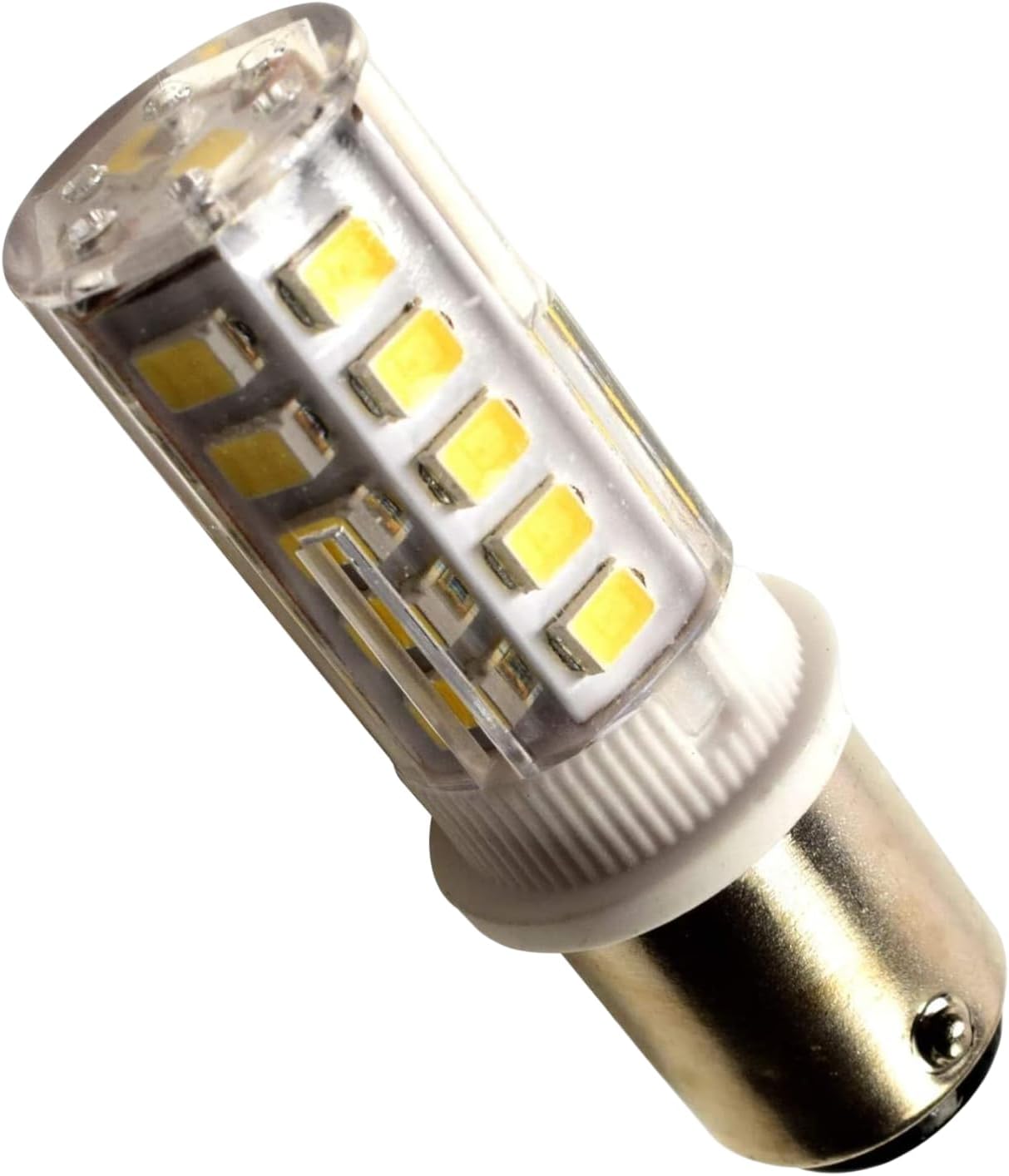 Amazon.com: HQRP Dual Contact Bayonet Base Ba15d LED Bulb, Cool White ...