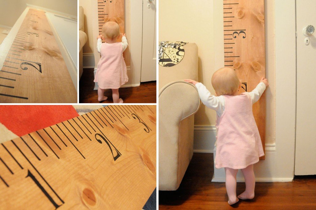 Amazon.com: DIY Child Growth Chart Kit - Wooden Child Growth Ruler ...