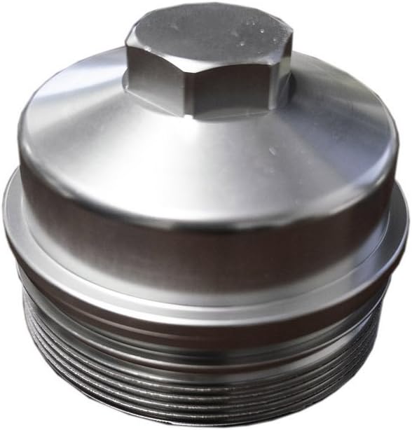 Amazon.com: Polished Billet Aluminum Oil Filter Cap For 2003-2010 Ford ...