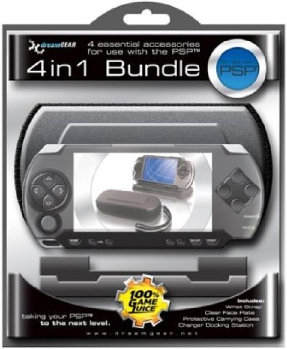 Amazon | PSP Starter Kit 4 In 1 Black (輸入版) | 周辺機器・アクセサリ