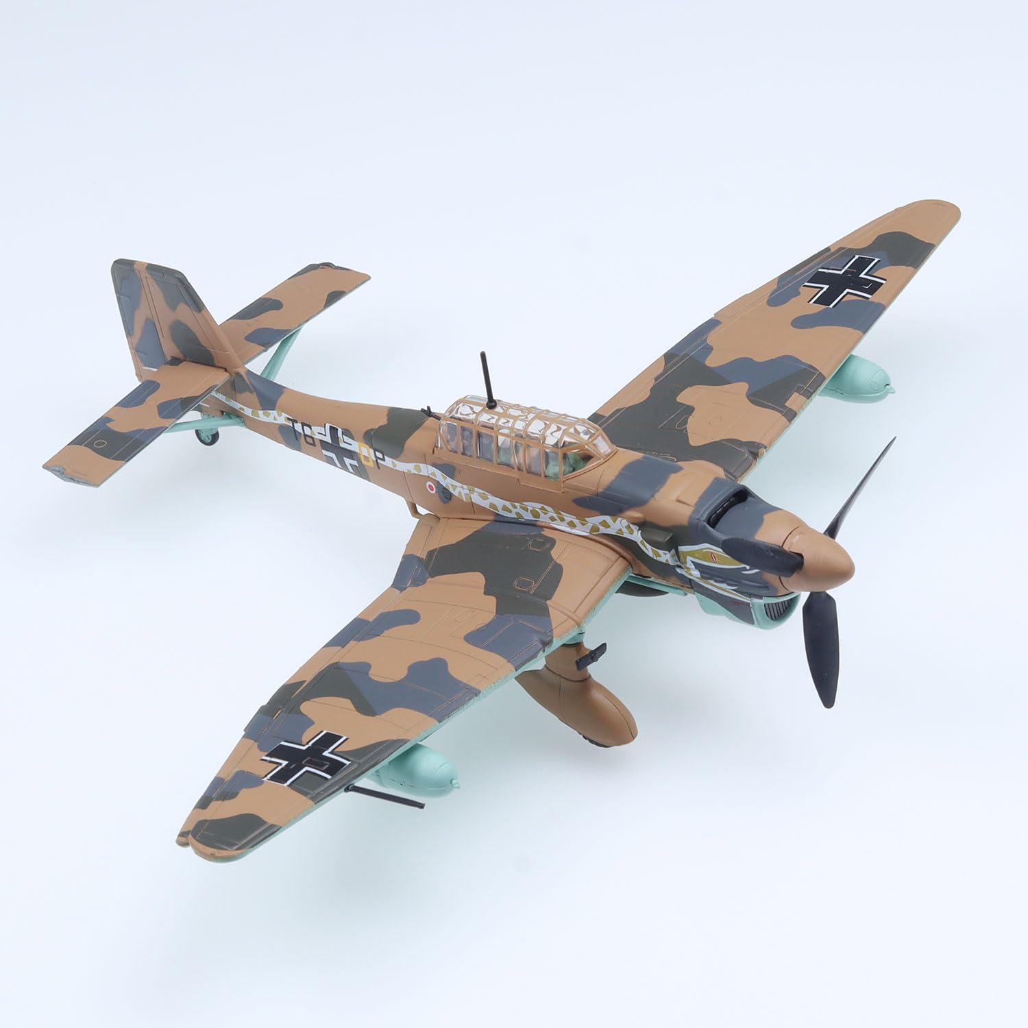Amazon.com: vdakyurm Junkers Stuka JU-87 Dive Bomber Model 1/72 Scale ...