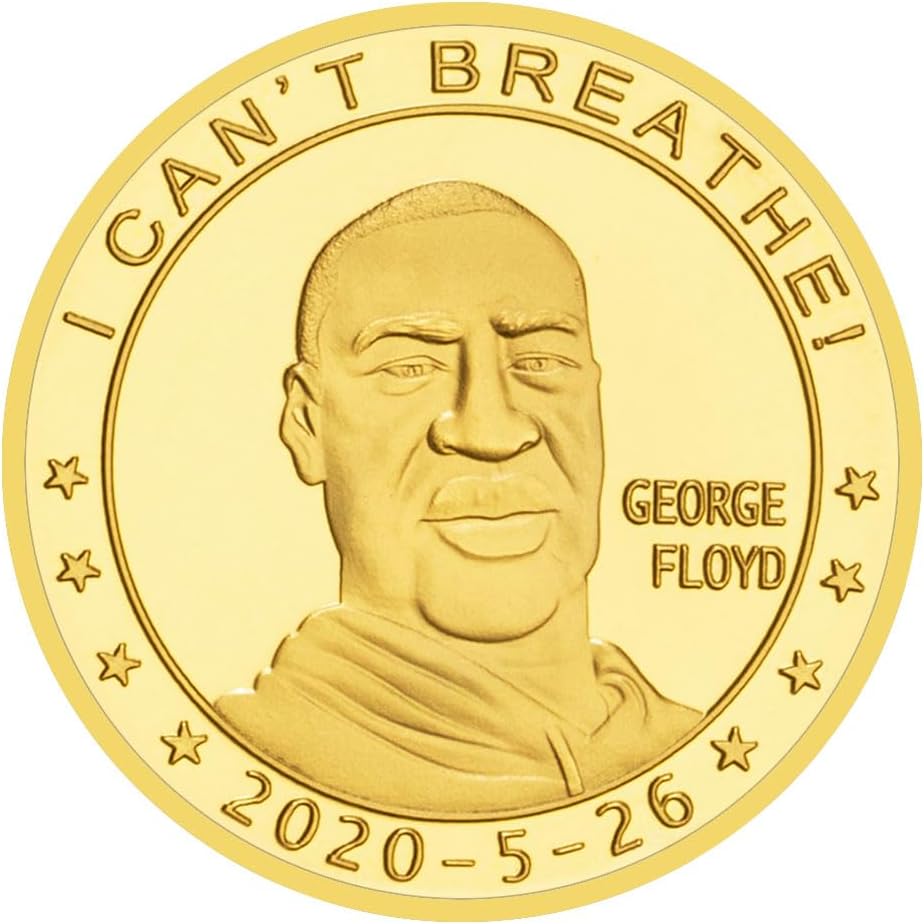 Amazon.com : I Cant Breathe George Floyd Collectible Commemorative Coin ...