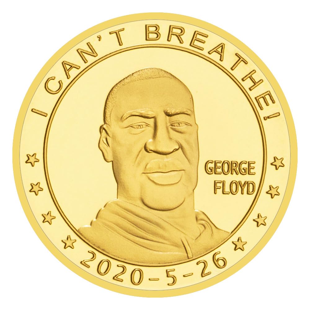 Amazon.com : I Cant Breathe George Floyd Collectible Commemorative Coin ...